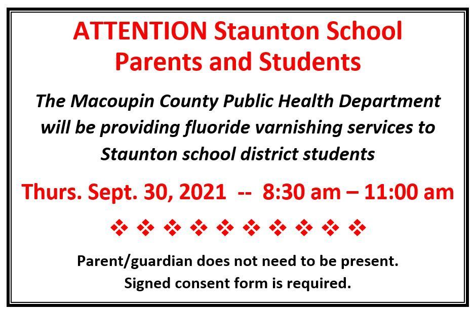 Fluoride Varnishing Program - Macoupin County Public Health Department ...